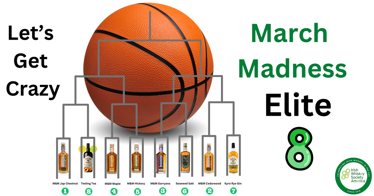 IWSA Tasting Lineup - March Madness - Let's Get Crazy – Irish Whiskey USA