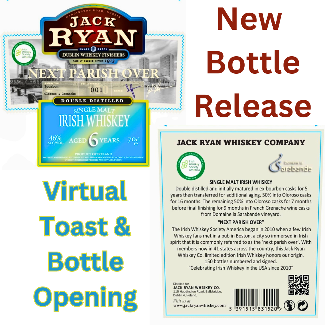 Next Parish Over - Bottle Release Virtual Toast - September 2024 ...