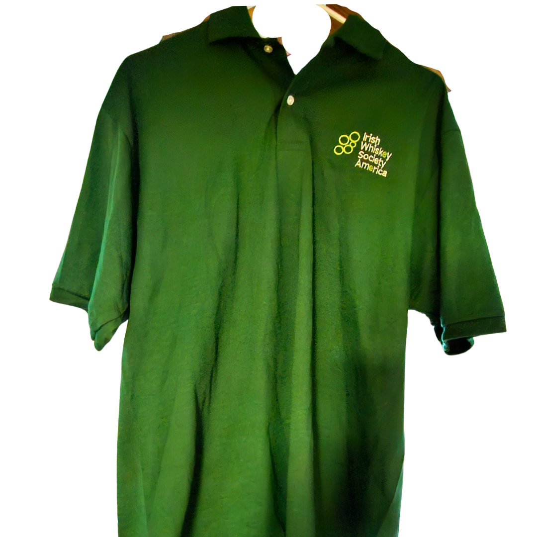 IWSA Green Polo Shirt – Irish Whiskey USA